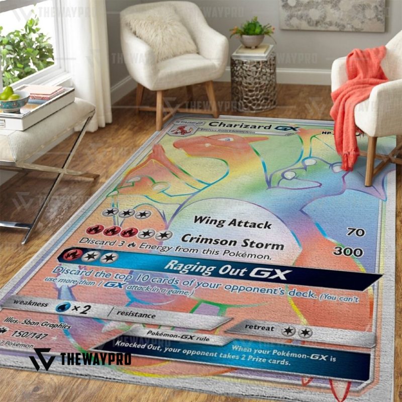 Anime Pokemon Charizard-Gx Rug - Hot Sale 2025